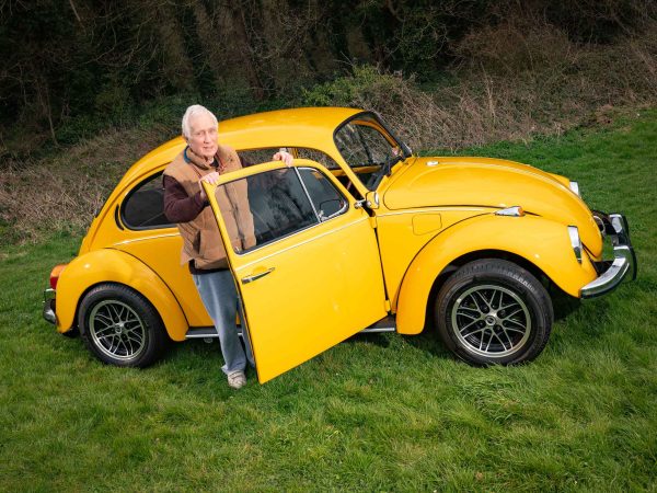 Victor’s passion for rare yellow VW GT Beetle - Adrian Flux Dubtales