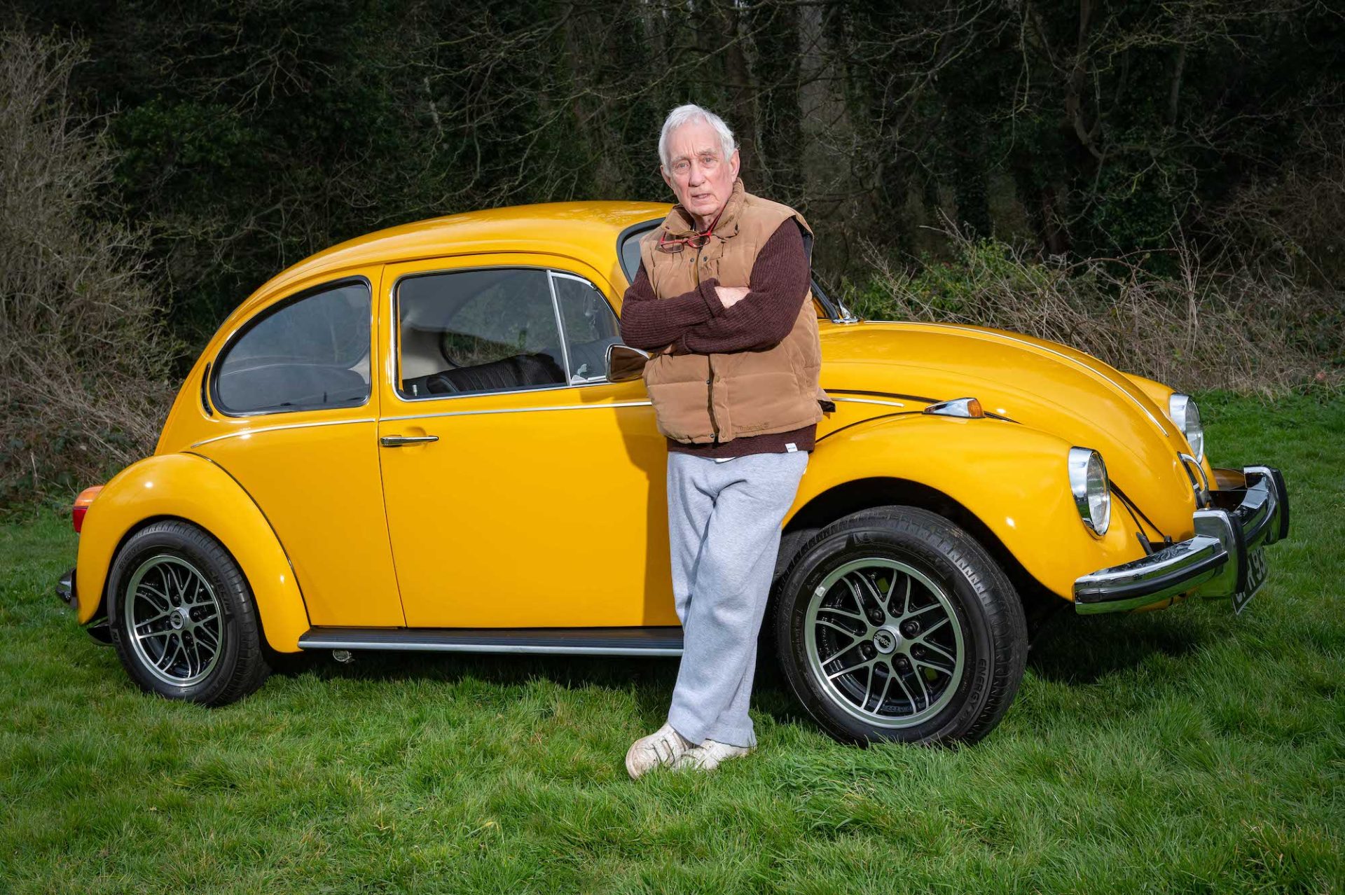 Victor’s passion for rare yellow VW GT Beetle - Adrian Flux Dubtales