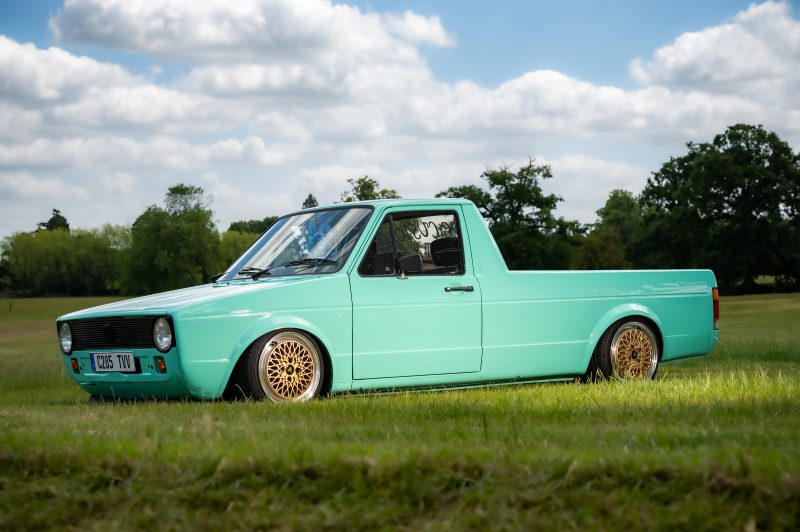 VW Caddy custom quite a first car for teenage Kelsey - Adrian Flux Dubtales