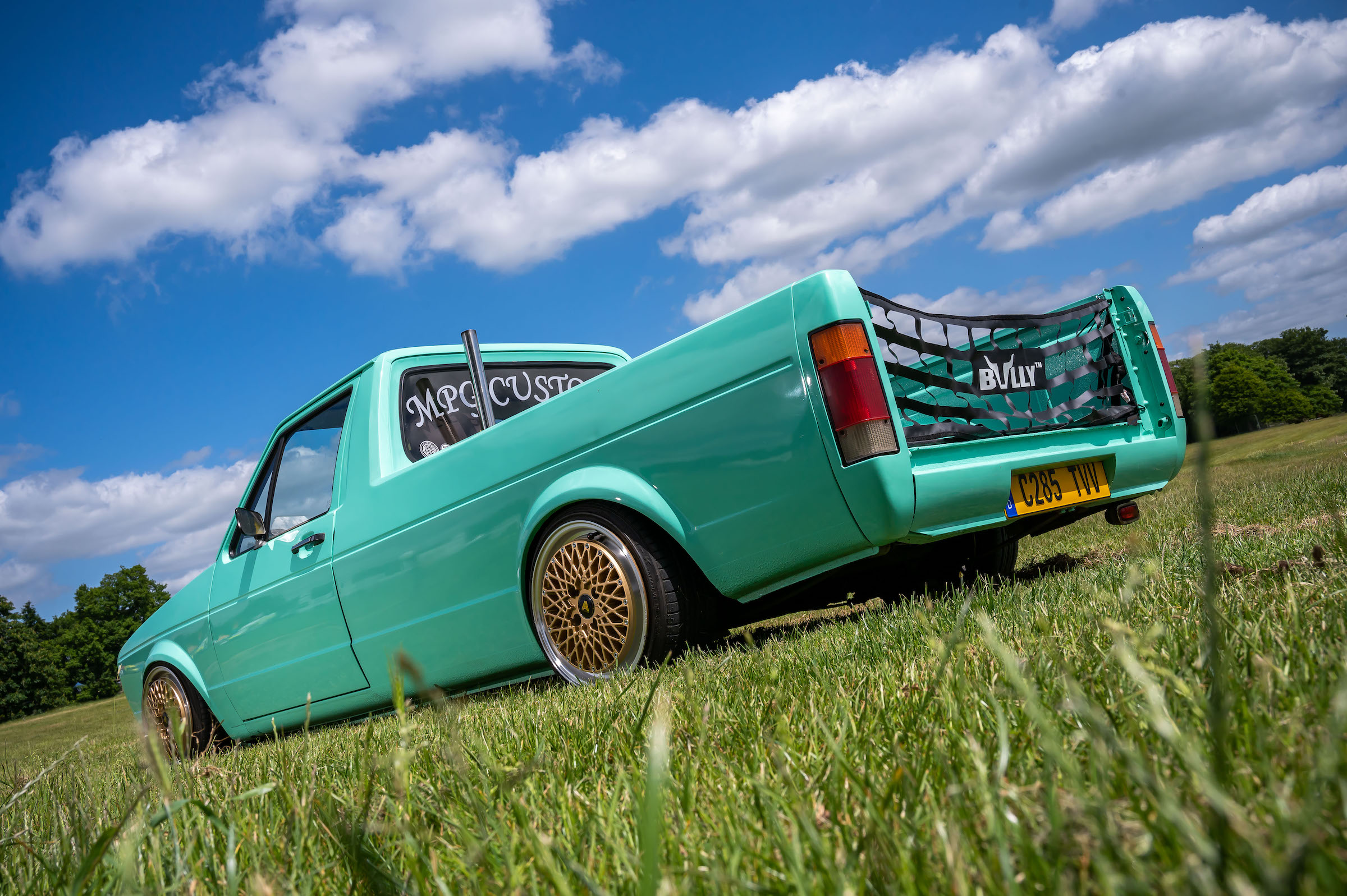 Custom Caddy quite a first car for teenage Kelsey | Dub Tales