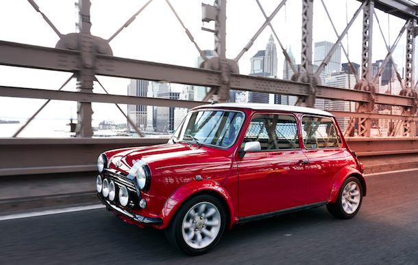 BMW showcases classic Mini Cooper with electric twist | Adrian Flux