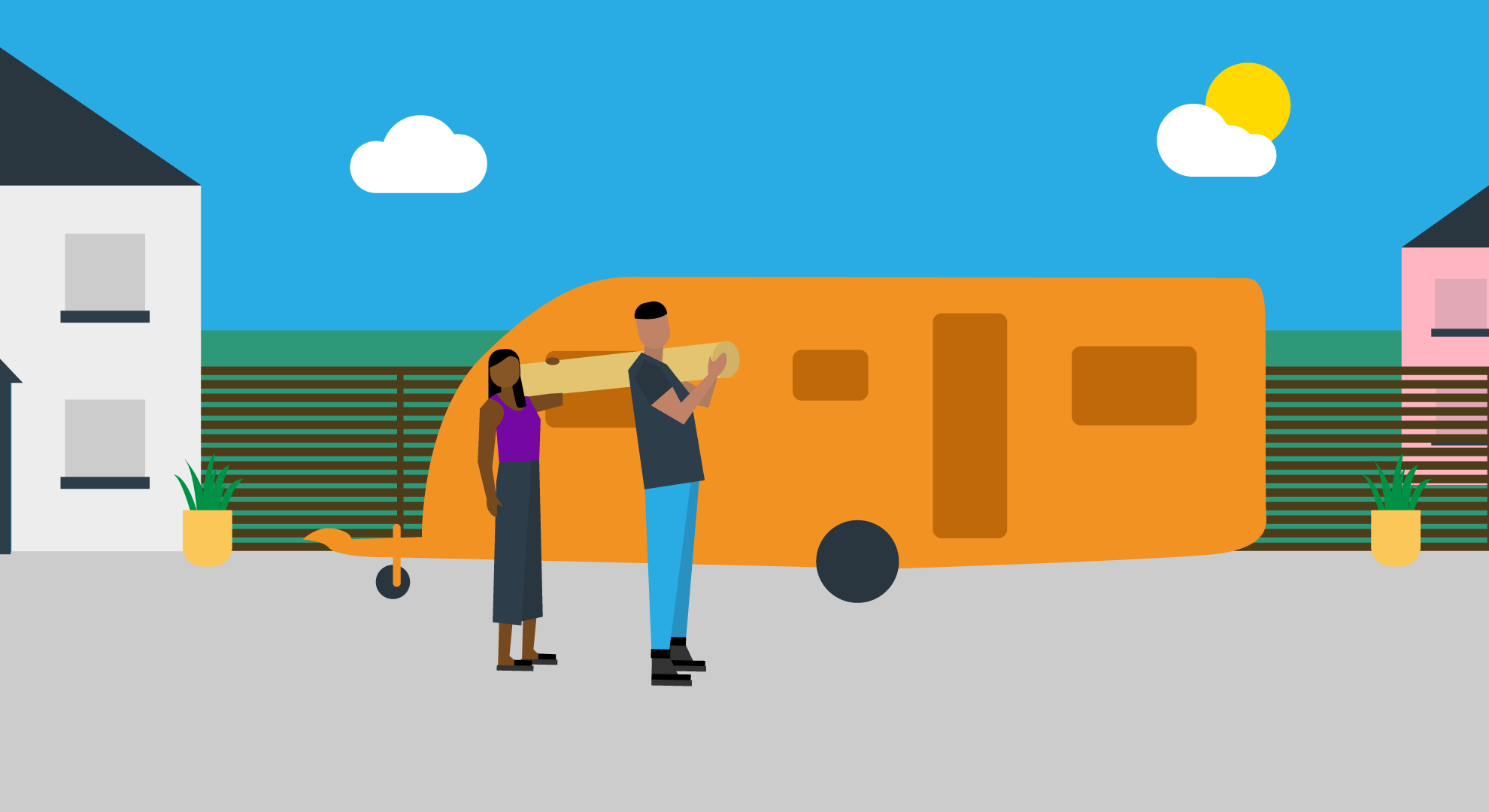 Six ways to transform your caravan for under £200